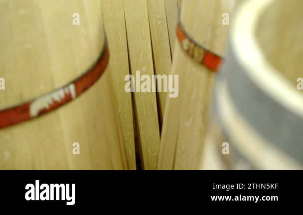Stack wood barrels Stock Videos & Footage - HD and 4K Video Clips - Alamy