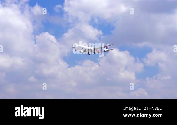 Ho Chi Minh City, Vietnam - August 30th, 2022: Passenger airplane ...