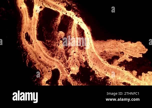 Meradalir Eruption of Fagradalsfjall Volcano in Iceland 2022. High ...