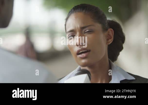 News reporter interview Stock Videos & Footage - HD and 4K Video Clips ...