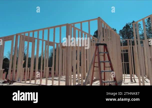 Structural timber framing Stock Videos & Footage - HD and 4K Video ...