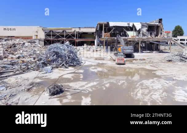 Building site demolition demolished Stock Videos & Footage - HD and 4K ...