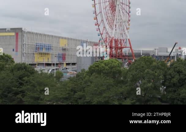 Tokyo Odaiba Palette Town Dismantling 2022 Venus Fort Stock Video ...
