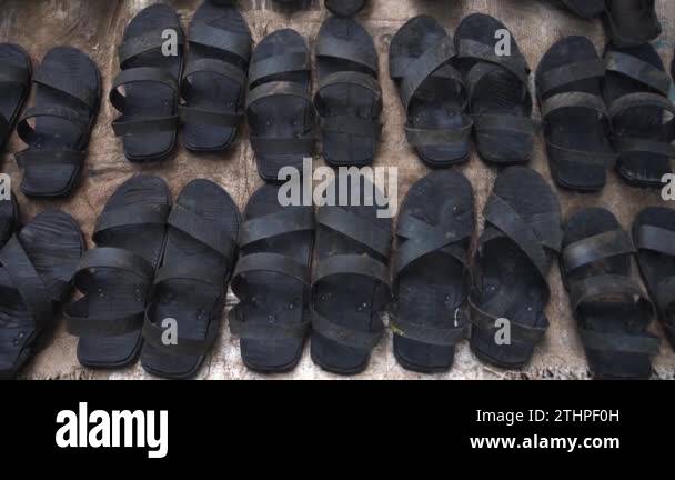 Used tyre sandals worn Stock Videos & Footage - HD and 4K Video Clips ...