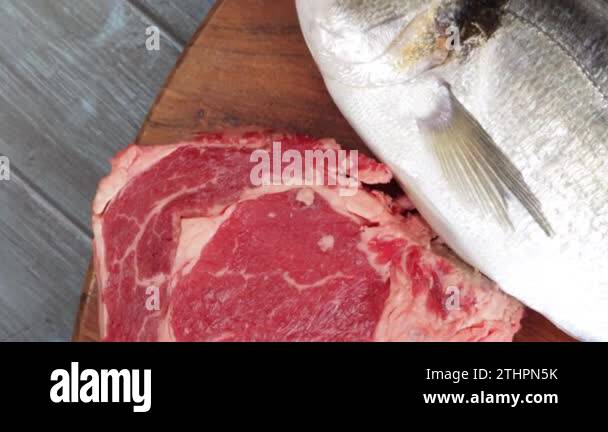 Rib fresh beef on Stock Videos & Footage - HD and 4K Video Clips - Alamy