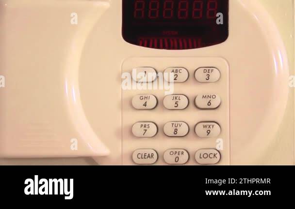 Numeric keypad lock Stock Videos & Footage - HD and 4K Video Clips - Alamy