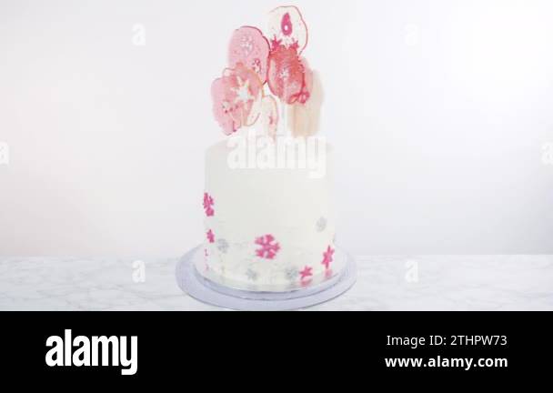 Frosting tall round cake Stock Videos & Footage - HD and 4K Video Clips ...