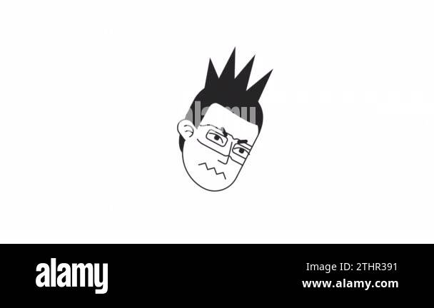 White mohawk Stock Videos & Footage - HD and 4K Video Clips - Alamy