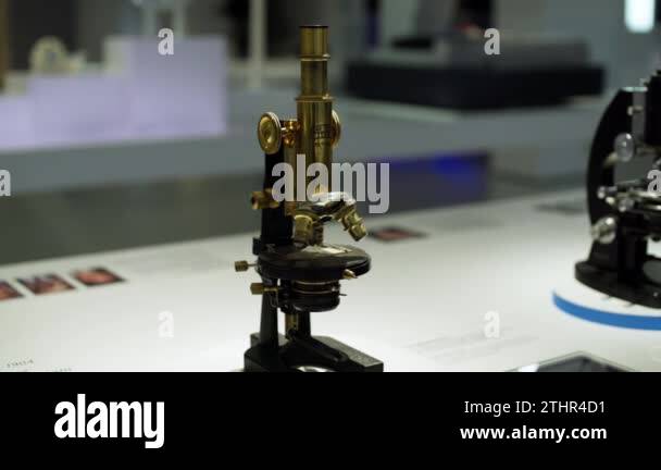 Pan between different microscope model with some ancient ones made from ...