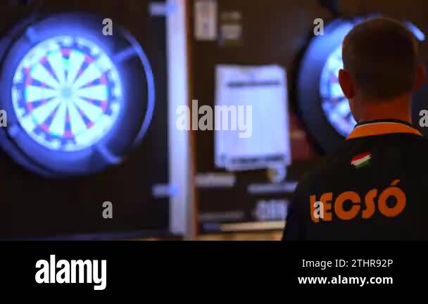 Man throwing dart at dart board Stock Videos & Footage - HD and 4K ...