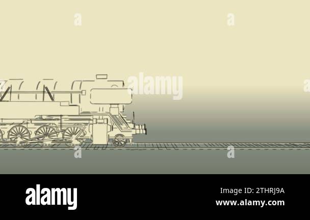 Steam train cartoon Stock Videos & Footage - HD and 4K Video Clips - Alamy