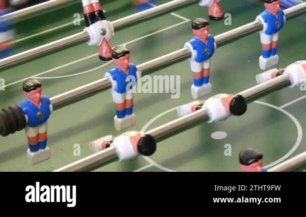Table foosball soccer. Sport team football players game. Table football ...