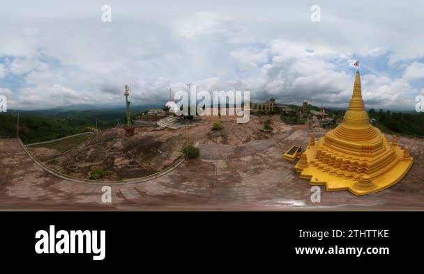 Golden temple Nelligala International Buddhist Center in Sri Lanka ...