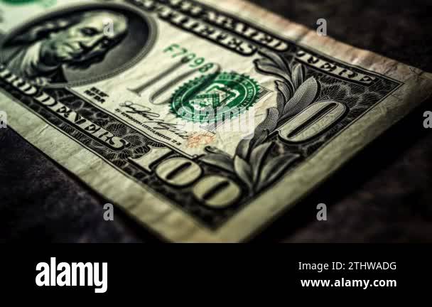 Dollar bills, money background. Cash money banknotes. Benjamin Franklin ...