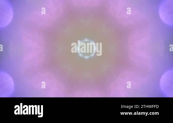 Kaleidoscope Geometrical Surrealistic Combination. Flashing endless ...