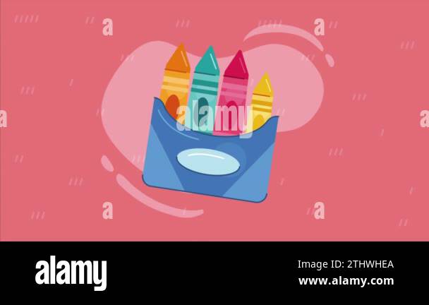 Crayons box Stock Videos & Footage - HD and 4K Video Clips - Alamy