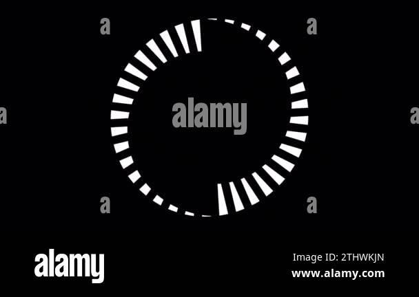 Loading Circle, Video. Loading Animation Icon on Transparent Background ...