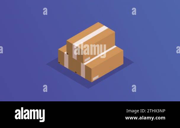 Pile of boxes for delivery Stock Videos & Footage - HD and 4K Video ...