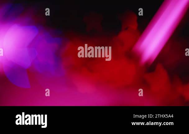 Blur neon glow. Bokeh light overlay. Fluorescent rays leak. Star texture. Defocused red pink ...