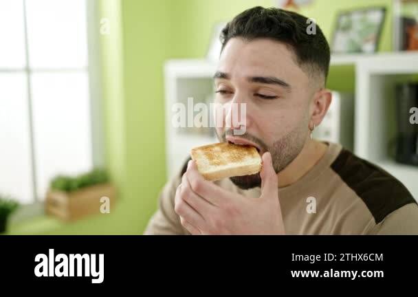 Eating toast table Stock Videos & Footage - HD and 4K Video Clips - Alamy