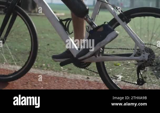 Man using prosthetic leg riding Stock Videos & Footage - HD and 4K ...