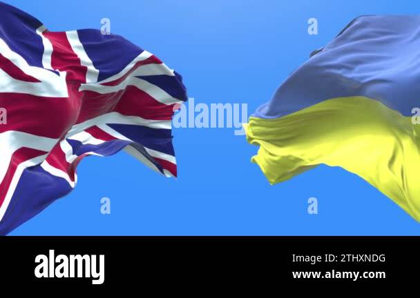 Ukrainian flag and uk flag Stock Videos & Footage - HD and 4K Video ...