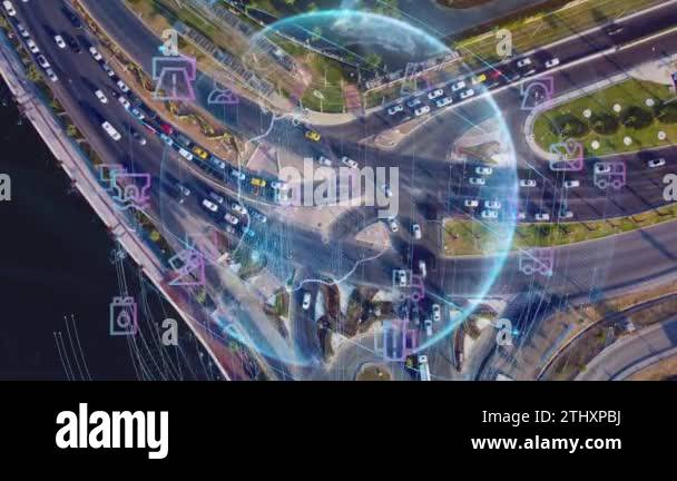 Intelligent Vehicles Cars Communicating Ai Logistic Autonomous Delivery ...