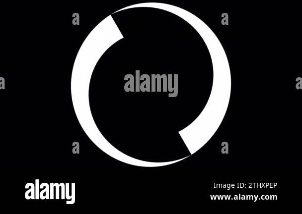 Loading Circle, Video. Loading Animation Icon on Transparent Background ...