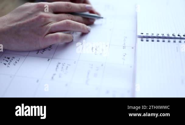 Desktop planner Stock Videos & Footage - HD and 4K Video Clips - Alamy