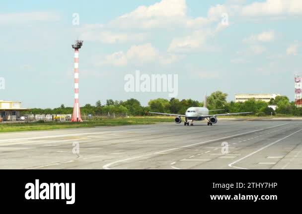 Jet plane on runway Stock Videos & Footage - HD and 4K Video Clips - Alamy