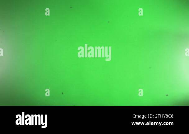 Chromakey with retro effect. Effect of an old TV with light leaks ...