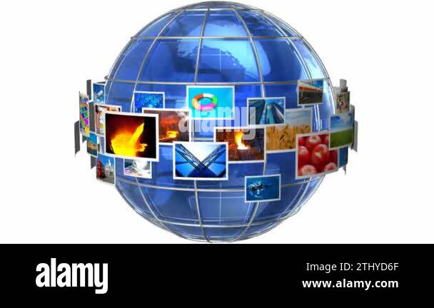 Earth concept map isolated glass Stock Videos & Footage - HD and 4K ...