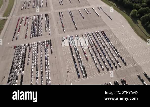 Car sales lot aerial Stock Videos & Footage - HD and 4K Video Clips - Alamy