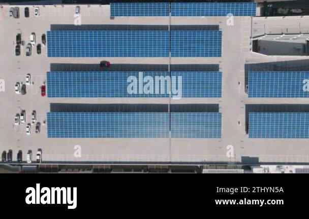 Solar parking top view aerial Stock Videos & Footage - HD and 4K Video ...