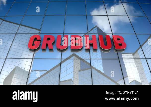 Grubhub logo Stock Videos & Footage - HD and 4K Video Clips - Alamy
