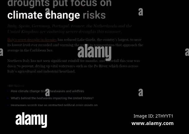 4k Earth Global warming news internet journalism stop motion animation ...