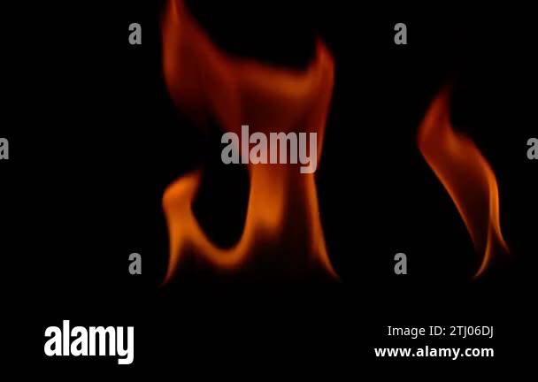 burning power of the flame, Flames, and burning sparks close-up, fire ...