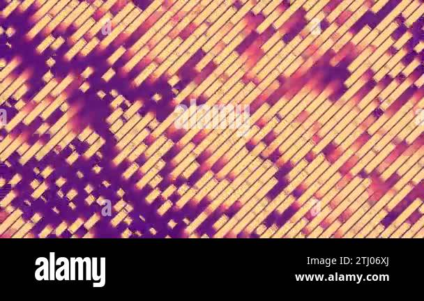 Wavy motion pattern of rectangular stripes with trendy gradient. Design ...