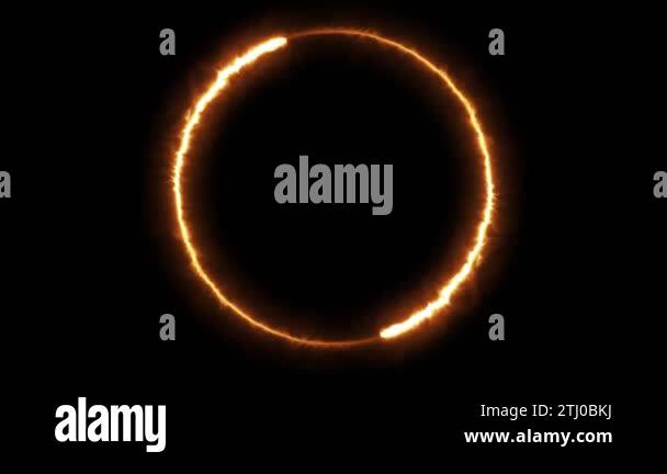 Infinite continual circular background. Seamless loop circle animated ...