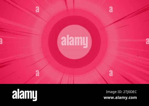 Anime background with red color circle, cartoon background Stock Video ...