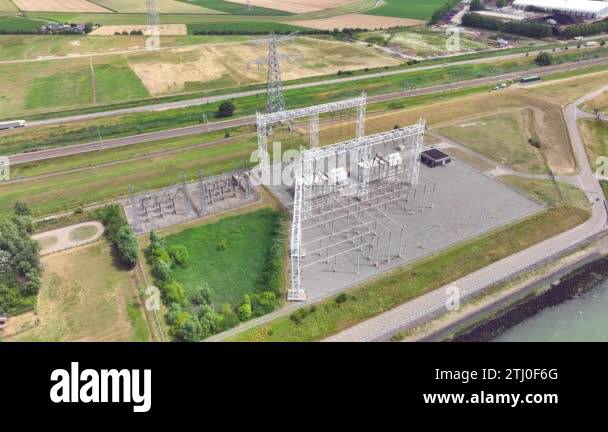 Electrical Substation and High Voltage Primary Power Distribution ...