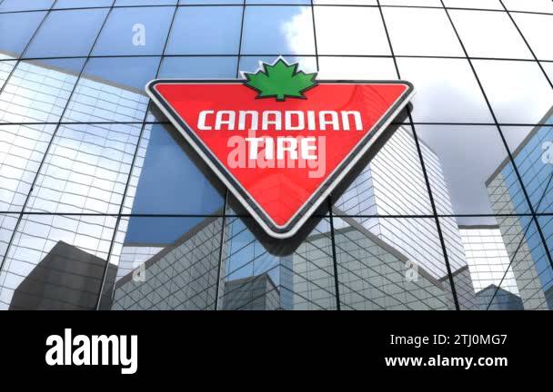 May 2018, Editorial use only, 3D animation, Canadian Tire Corporation ...