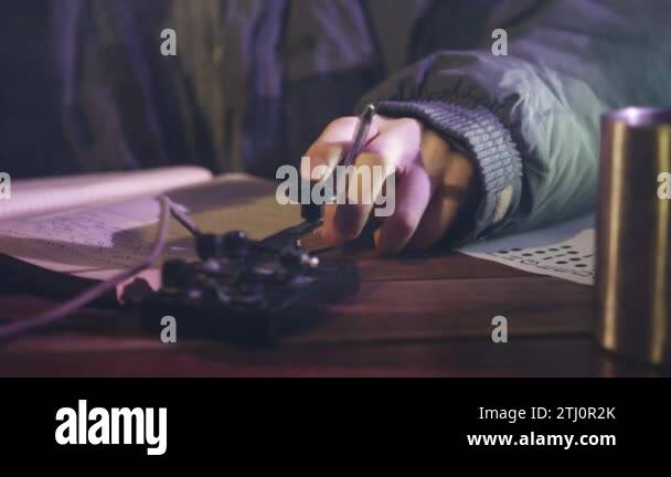 Telegraph morse code hand Stock Videos & Footage - HD and 4K Video ...