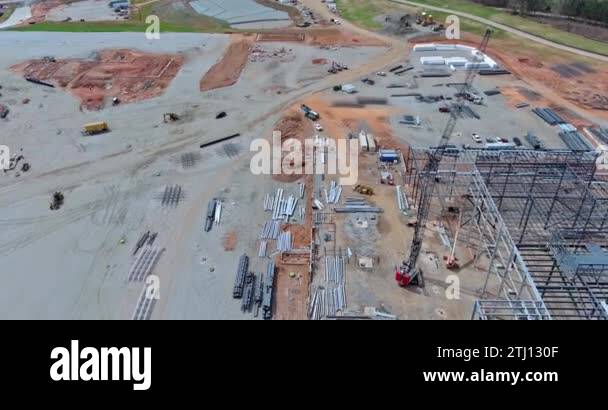 In construction of industrial buildings crawler cranes are used to ...