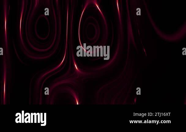 Orange and red quad distortion funny house animation. 2D computer ...