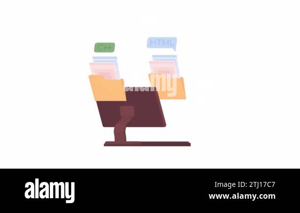 Computer languages cartoon Stock Videos & Footage - HD and 4K Video ...