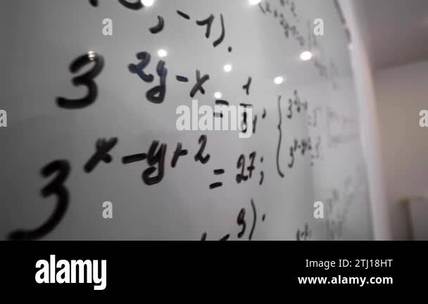 Maths equation whiteboard Stock Videos & Footage - HD and 4K Video ...