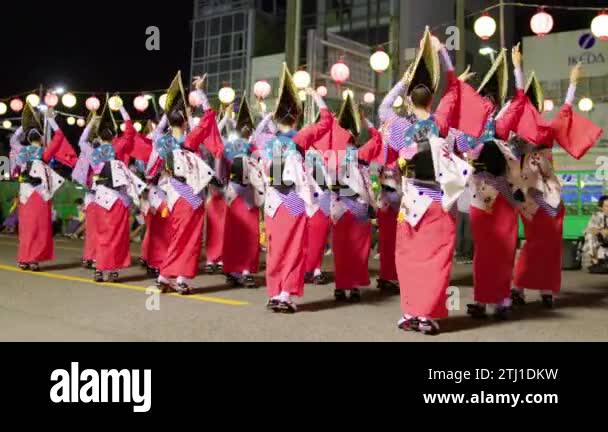 Traditional japanese street festival Stock Videos & Footage - HD and 4K ...