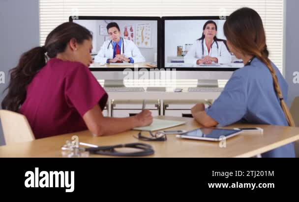 Video conferencing medical Stock Videos & Footage - HD and 4K Video ...