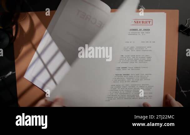 Censored documents Stock Videos & Footage - HD and 4K Video Clips - Alamy